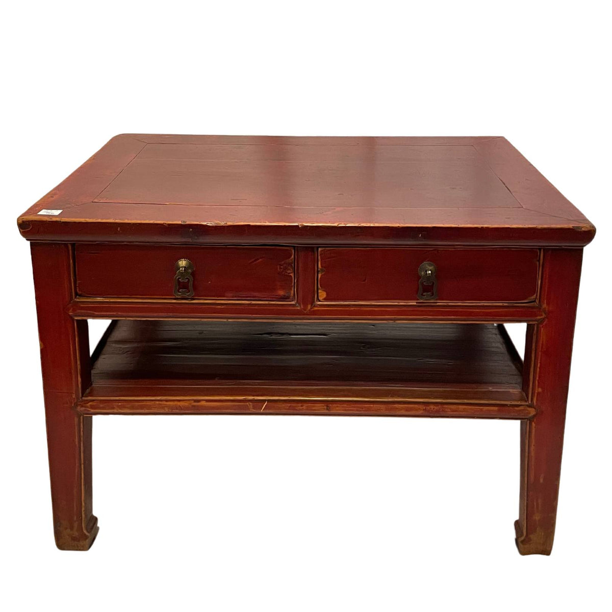 Asian Inspired Small Coffee Table - Hand Painted