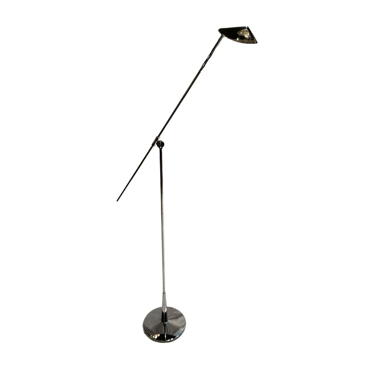 Adjustable Chrome Floor Lamp